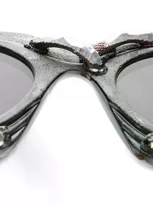 KUBORAUM Crystal-embellished Sunglasses