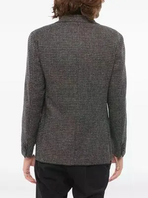 Corneliani Nino Danieli Checked Virgin Wool Blazer