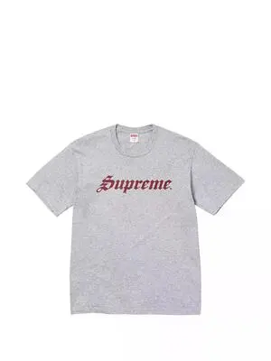 Supreme Speed Logo-print T-shirt - Grey