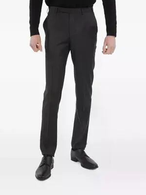 Corneliani Belt-loops Tailored Trousers - Grey