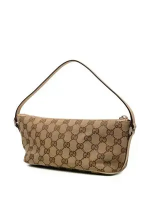 Gucci 2000-2015 Gg Canvas Boat Shoulder Bag