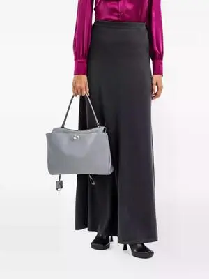Balenciaga High-waisted Maxi Skirt - Grey