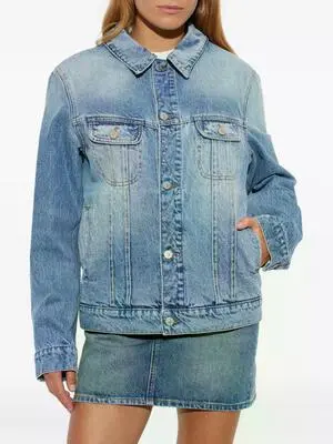 MAISON MARGIELA Faded-effect Panelled Denim Jacket