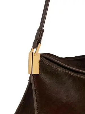 Balmain 64-83 Small Bag In Pony-effect Leather