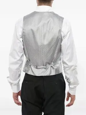 Corneliani Embroidered Silk Waistcoat