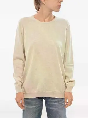 Malo Crew-neck Long-sleeve Sweater - Neutrals