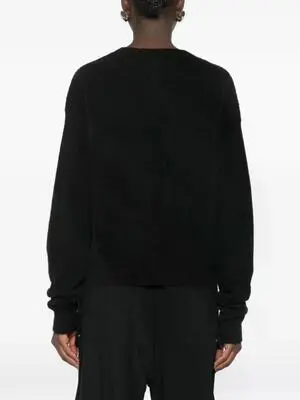 Rick Owens V-neck Long-sleeve Sweater