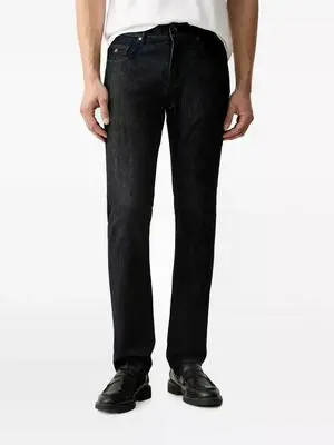 Karl Lagerfeld Logo-patch Slim-fit Jeans - Blue