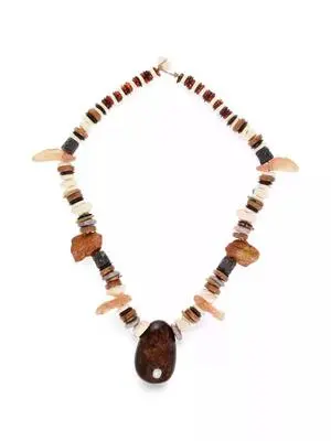Dsquared2 Stone-pendant Necklace - Brown