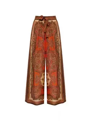 Zimmermann Paisley-pattern Trousers