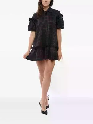 Viktor & Rolf Checked Ruffled Dress
