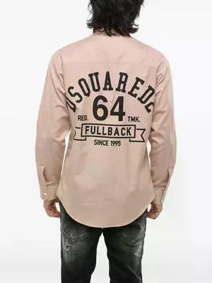 Dsquared2 Logo-print Poplin Shirt