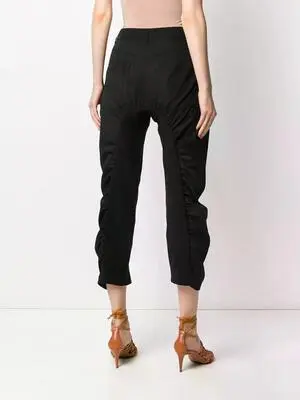 Stella McCartney Pleated Cropped Trousers