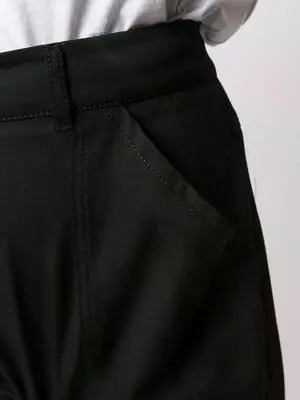 Stella McCartney Pleated Cropped Trousers
