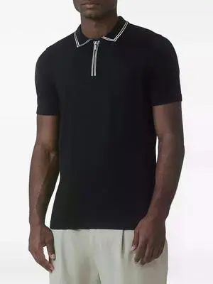 MAUVAIS Zip-fastening Polo Shirt