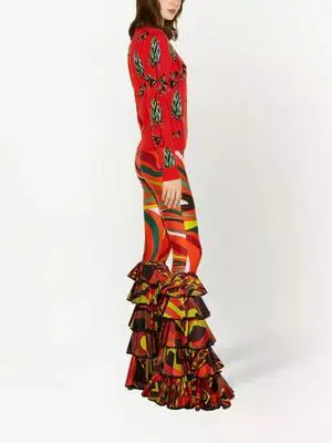 Emilio Pucci Floral Woollen Jumper