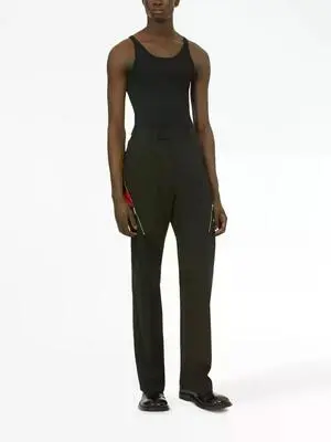 FERRAGAMO Zip-detail Tailored Trousers