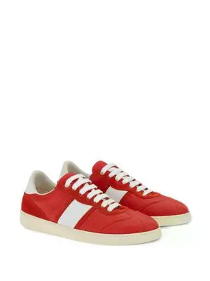 FERRAGAMO Logo-debossed Low-top Sneakers