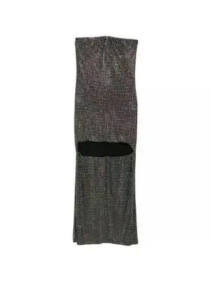 Alexander Wang Crystal-embellished Asymmetric High-low Dress