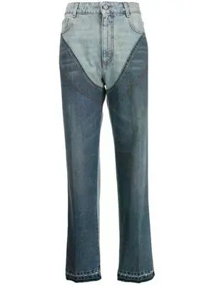 Stella McCartney Mid-rise Straight-leg Jeans - Blue