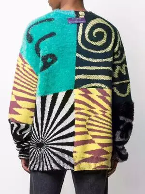 Stella McCartney Colour-blocked Logo Jumper