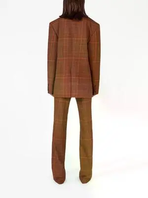 Stella McCartney Prince Of Wales Check-pattern Wool Blazer