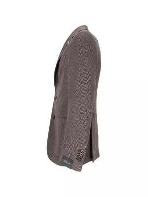 BRANDO Herringbone-pattern Blazer