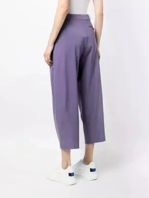Stella McCartney Stretch-wool Cropped Trousers