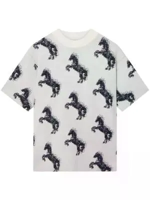 Stella McCartney Pixel Horse Wool Jumper