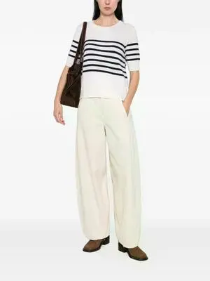 EMERSON RENALDI Striped Crew Neck T-shirt