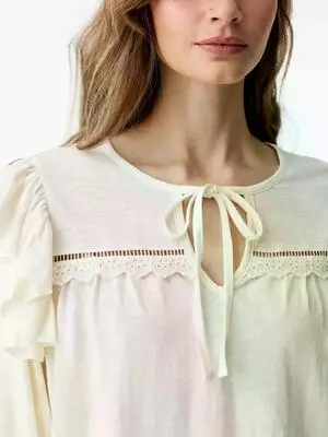 Barbour Carleen Ruffled Cotton Blouse