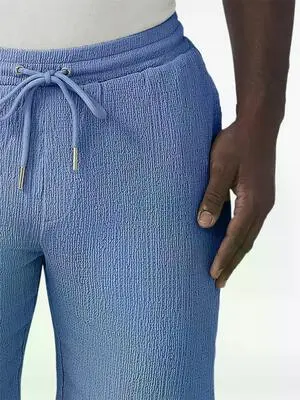 MAUVAIS Textured Drawstring Shorts