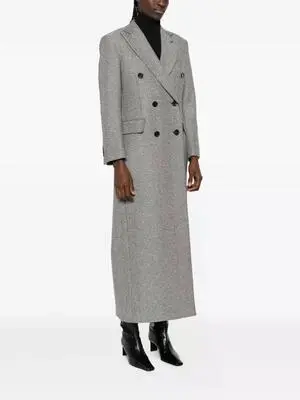 ERALDO Herringbone Double-breasted Coat