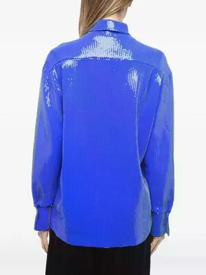 David Koma Sequin-embellishd Shirt