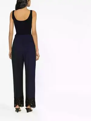 Stella McCartney Broderie Anglaise-trimmed Trousers