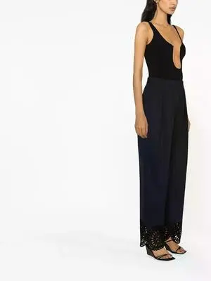Stella McCartney Broderie Anglaise-trimmed Trousers