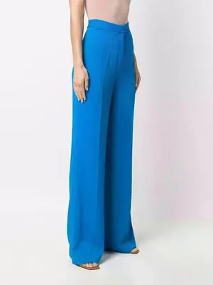 Stella McCartney High-waisted Tailored Trousers - Blue