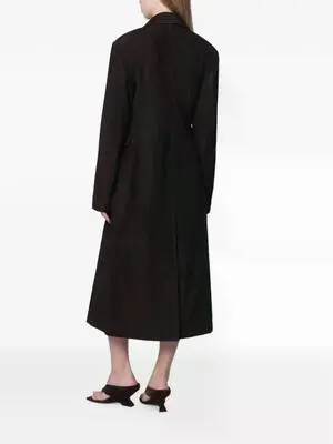 ROTA Double-breasted Suede Coat