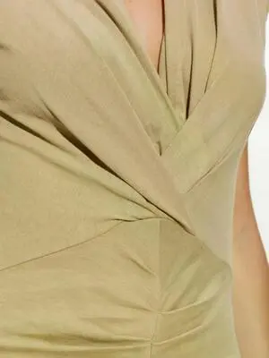 Isabel Marant Étoile Nadra V-neck Midi Dress - Neutrals