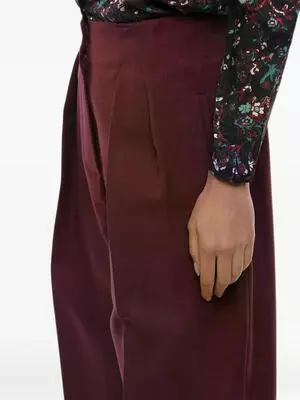 SUPER BLOND Pleated Wide-leg Trousers