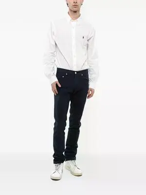 Corneliani Suede-patch Chino Trousers
