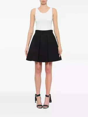 Alexander McQueen Pleated A-line Skirt