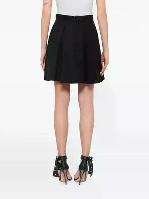 Alexander McQueen Pleated A-line Skirt
