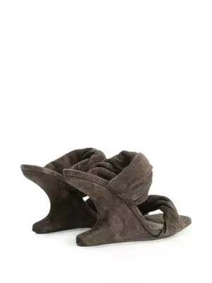 Rick Owens Twisted Cantilever Sandals