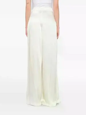 LANVIN Pleated Trousers With Button Detail