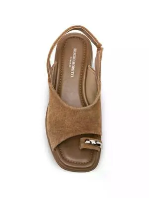 SERGIO MORETTI FIRENZE Toe-ring Slingback Sandals