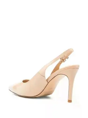 SERGIO MORETTI FIRENZE Patent Slingback Pumps