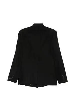 Karl Lagerfeld Mandarin-collar Single-breasted Jacket