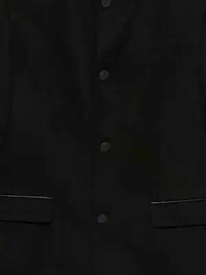 Karl Lagerfeld Mandarin-collar Single-breasted Jacket
