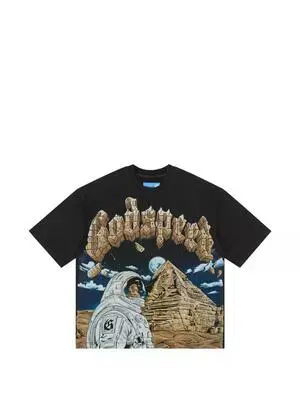 GODSPEED Sphinx Guardian Graphic-print T-shirt - Black
